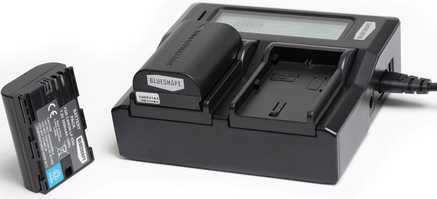 Blueshape Dual charger for DV Powerpacks