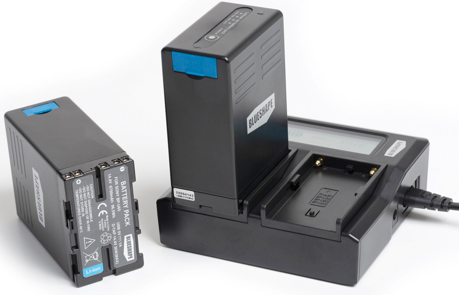 Blueshape Dual charger for DV Powerpacks