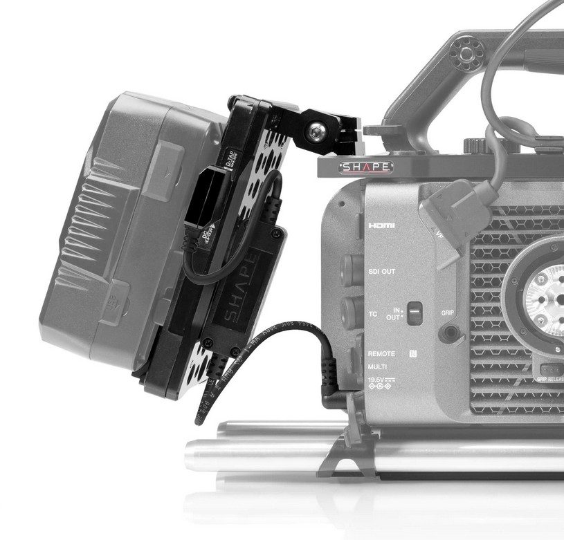 Shape Sony FX6 V-Mount pivoting battery plate VBFX6