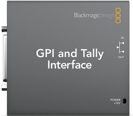 Blackmagic Design GPI and Tally Interface