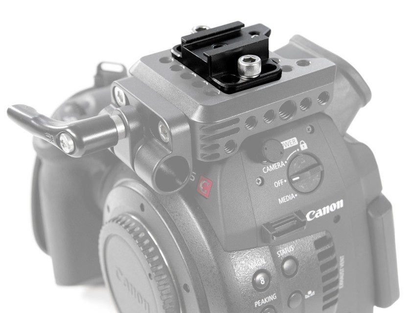 Wooden Camera Shoe Handle Mount