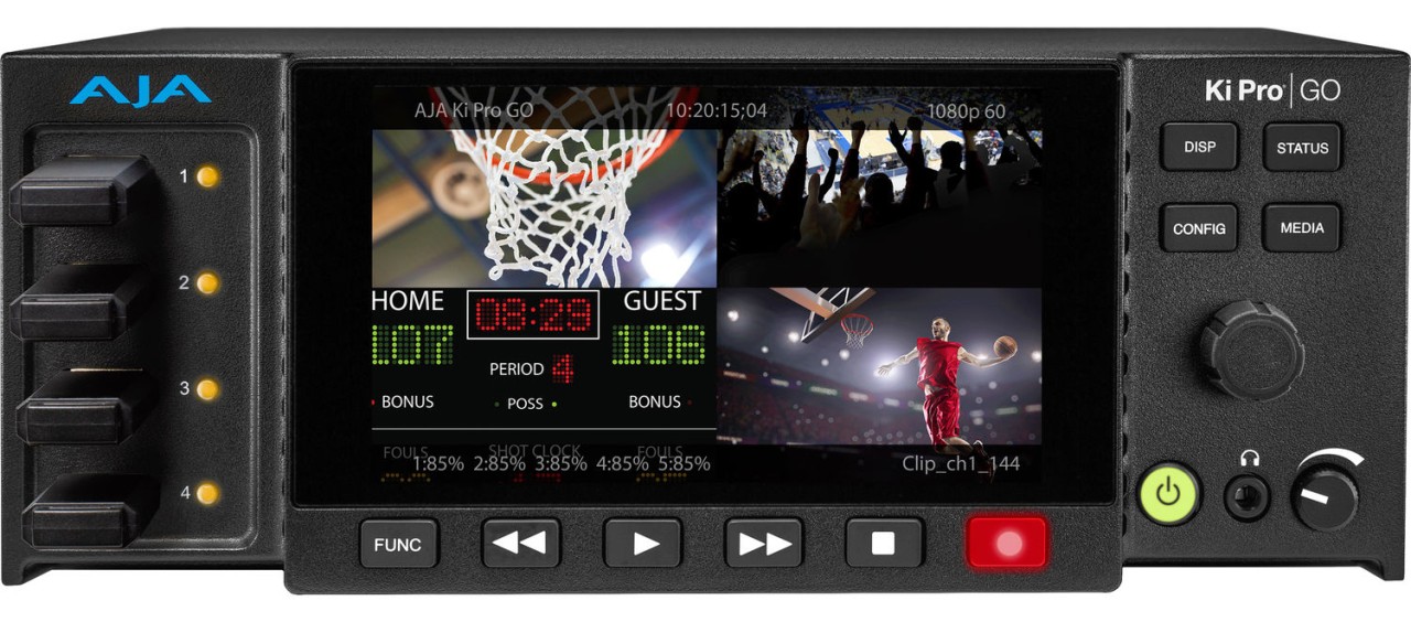 AJA Ki Pro GO Multi-Channel H.264 Recorder