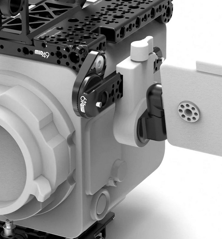 MID49 Cage NATO Side Arm (ARRI 3/8-16)