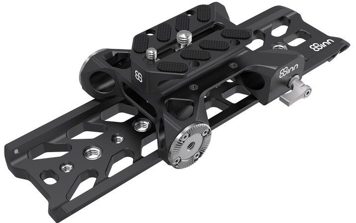 8SINN 15MM BASEPLATE + RISER PLATE I + 10" ARRI DOVETAIL PLATE