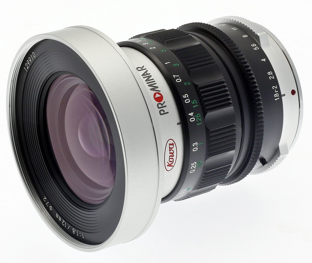 Kowa Prominar MFT 12mm F1.8 Wide Lens Obiektyw