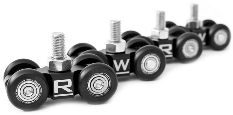 RigWheels 4 MicroWheel Camera Dolly Wheels