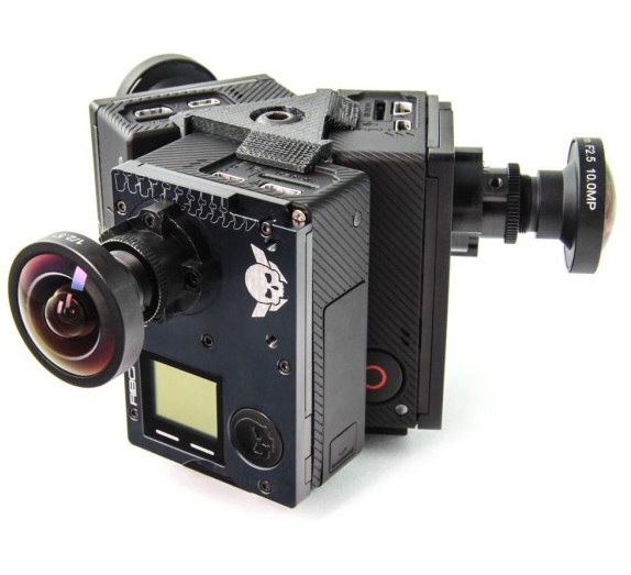 Back-Bone Ribcage 3x Mount