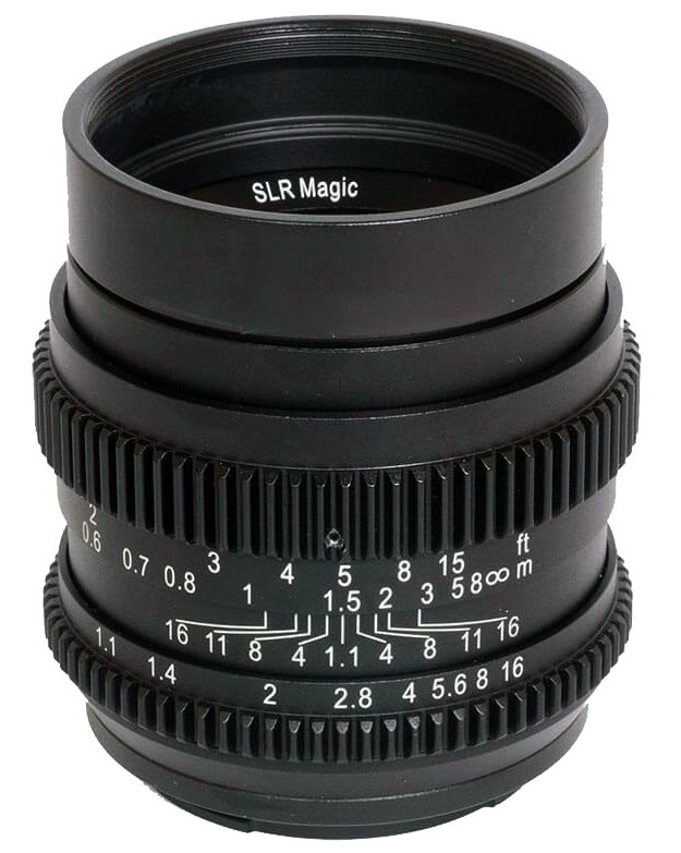 SLR Magic Cine II 50mm f/1.1 Lens (Sony E-Mount / Fuji X Mount)