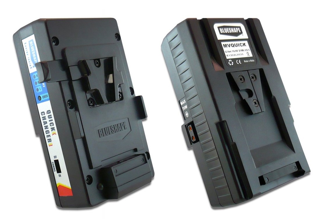 BLUESHAPE MVQUICK V-Mount Hot Swap Adapter