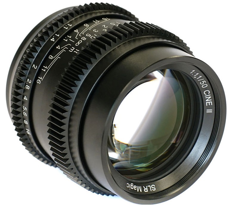 SLR Magic Cine II 50mm f/1.1 Lens (Sony E-Mount / Fuji X Mount)