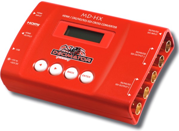 Decimator Design MD-HX HDMI / SDI CROSS CONVERTER with Scaling and ...
