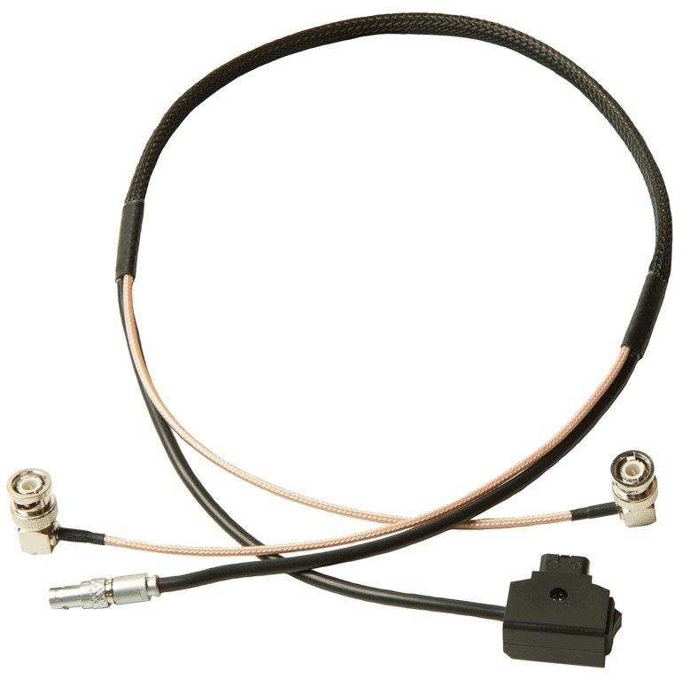 Zacuto 2 Pin Lemo Power & Video Cable with Power Switch