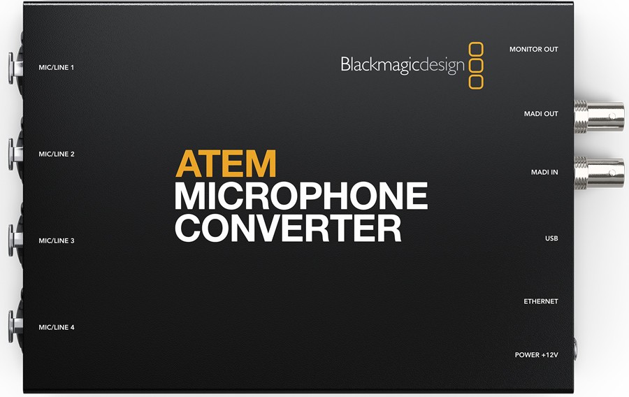 Blackmagic ATEM Microphone Converter