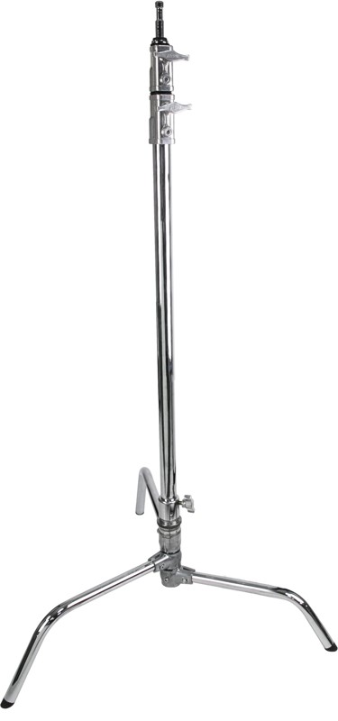 KUPO CT-20M / CT-20MB 20" Master C-Stand with Turtle Base - Silver / Black