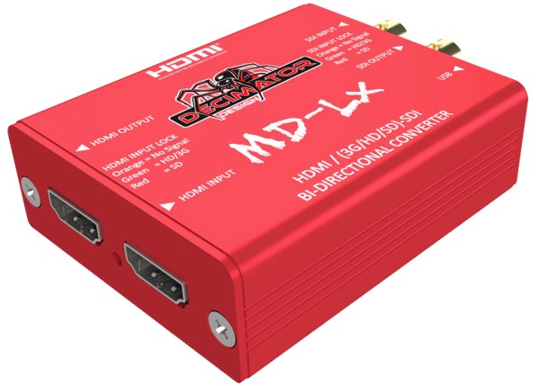 Decimator Design MD-LX HDMI/SDI Converter