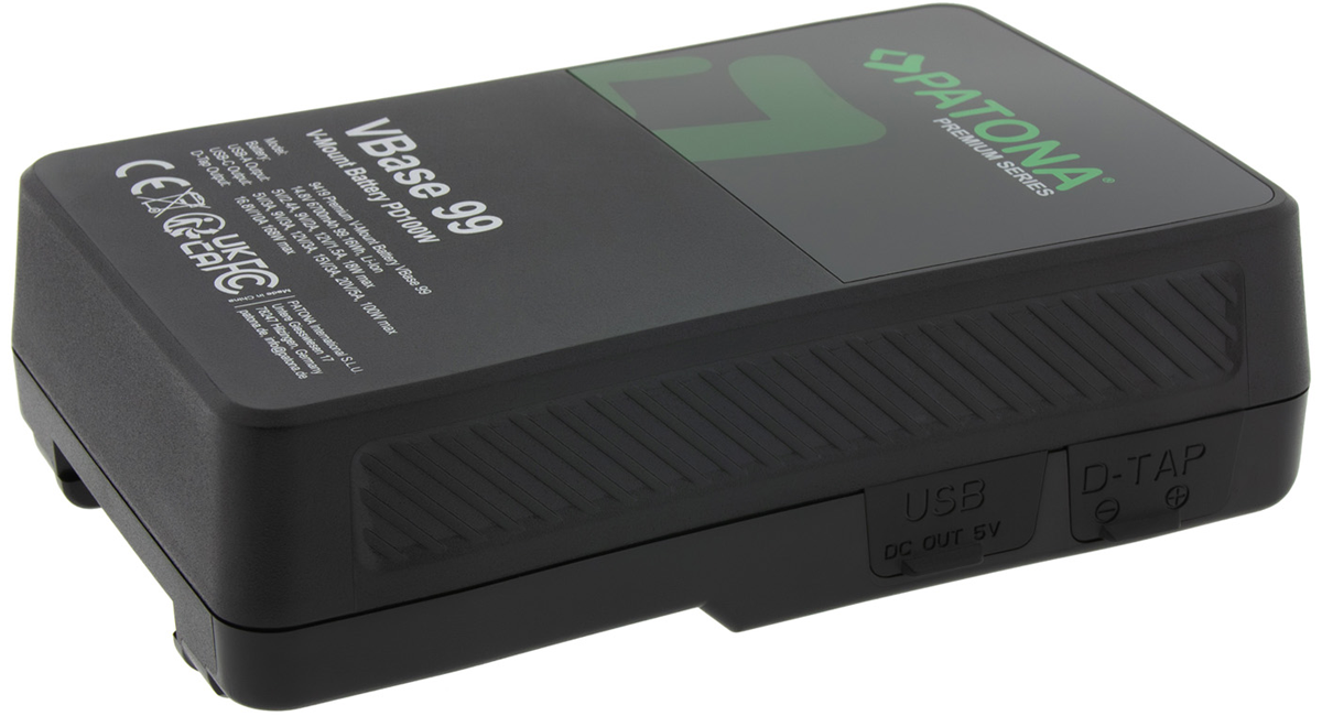 PATONA Premium V-Mount Akku VBase 99
