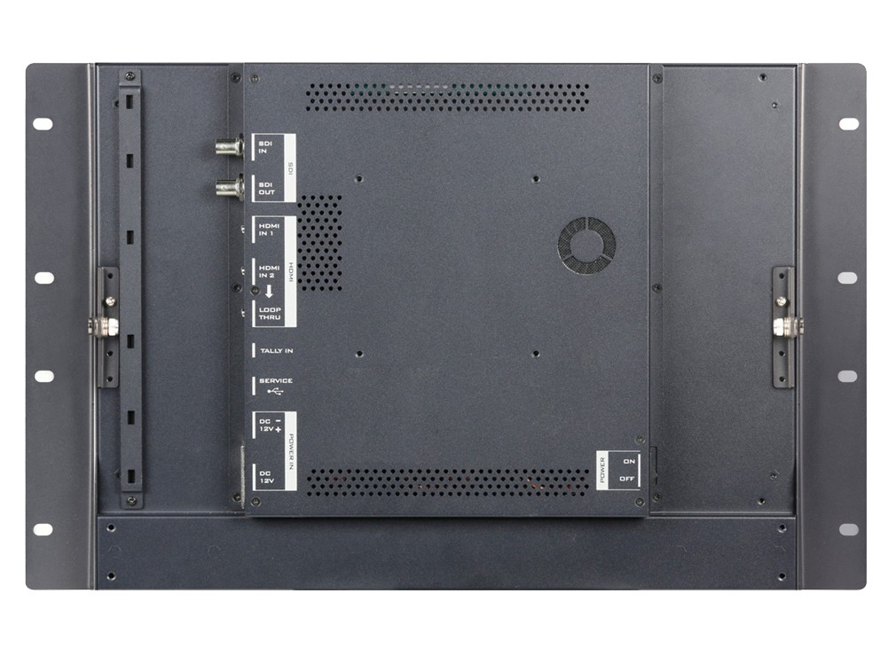 DataVideo TLM-170KR 17-inch 4K ScopeView Production Monitor 7U Rackmount