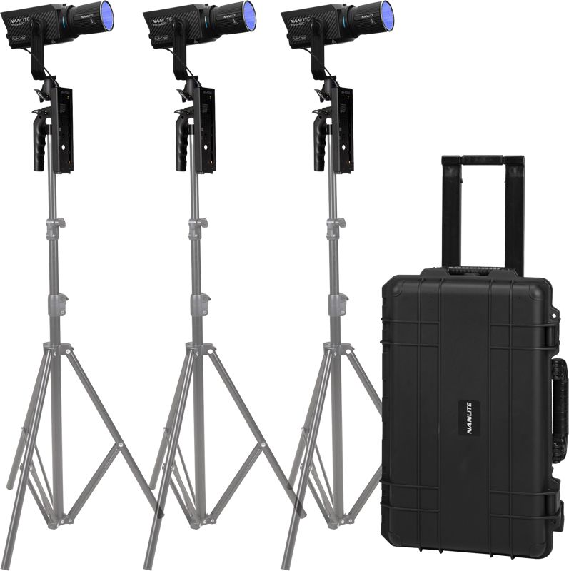 NANLITE Forza 60C RGBLAC led 3 Light kit