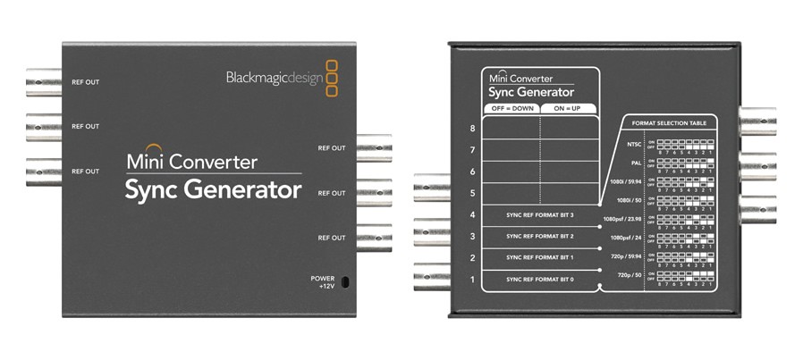 Blackmagic Mini Converter Sync Generator