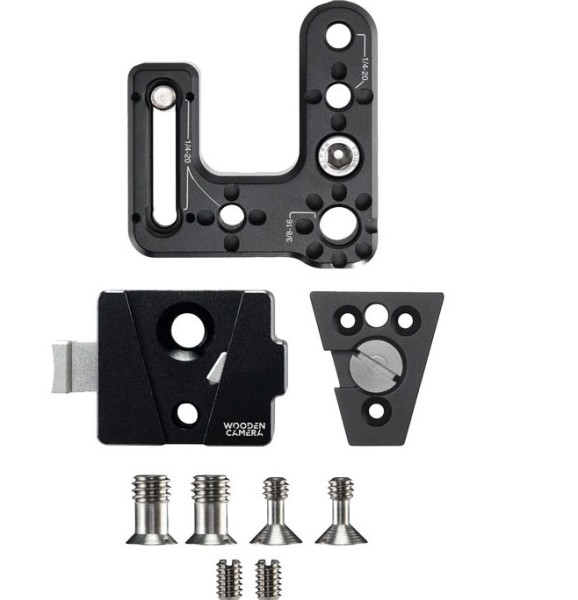 Wooden Camera Offset Mount and V-Lock Kit for Bolt 4K LT TX
