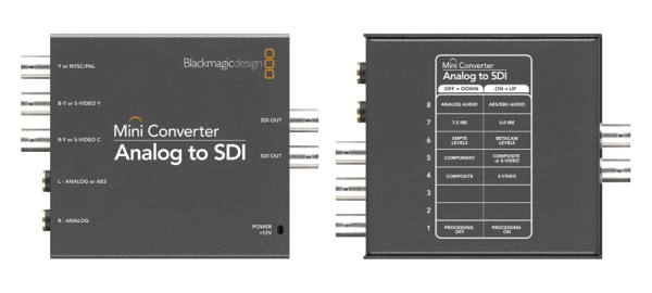 Blackmagic Mini Converter Analog-SDI