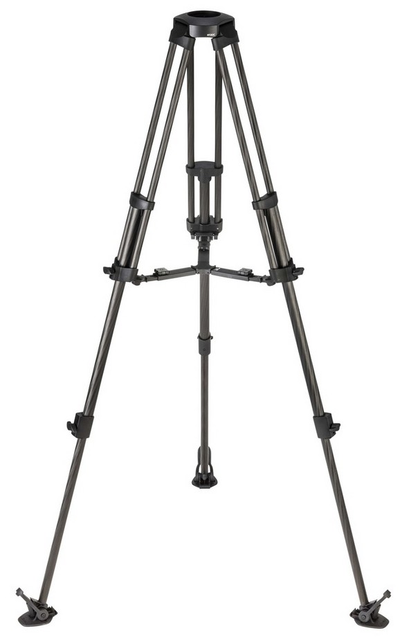 Libec HS-150MC Tripod Set (H15 Head, Mid-Level Spreader, Rubber Feet, Case)