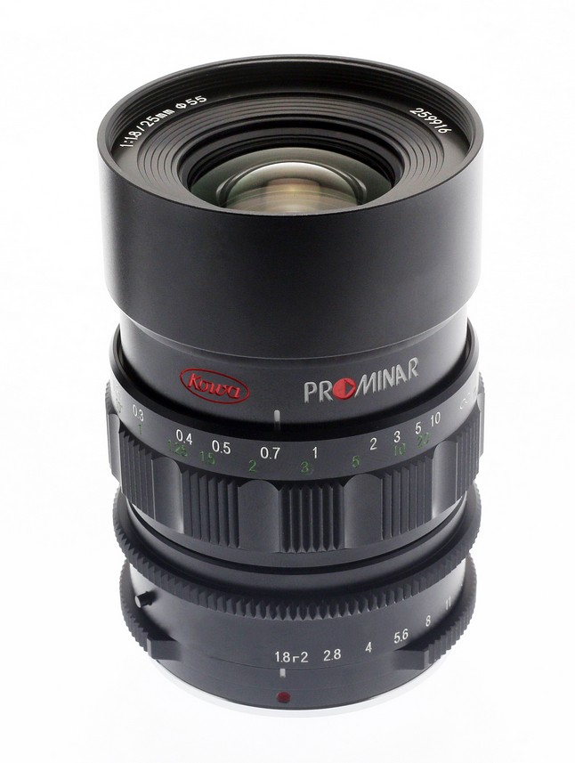 Kowa Prominar MFT 25mm F1.8 Standard Lens