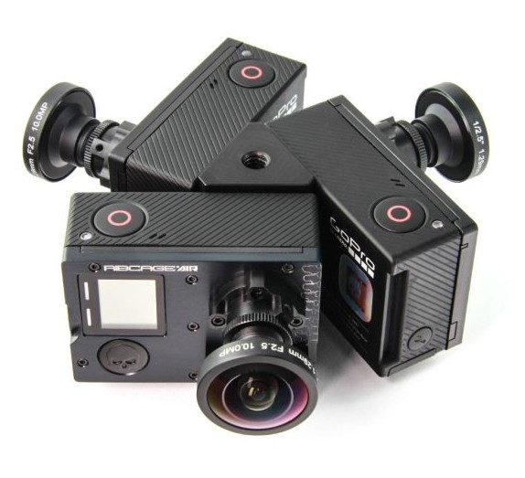 Back-Bone Ribcage 3x Mount