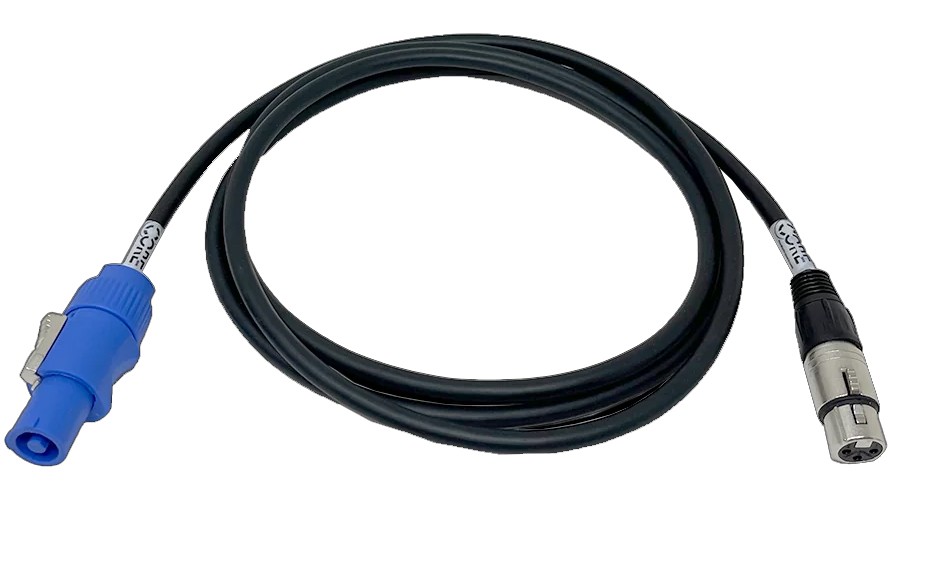 Core SWX PCN-3P48 PowerConn to XLR Cable for Aputure 10inch
