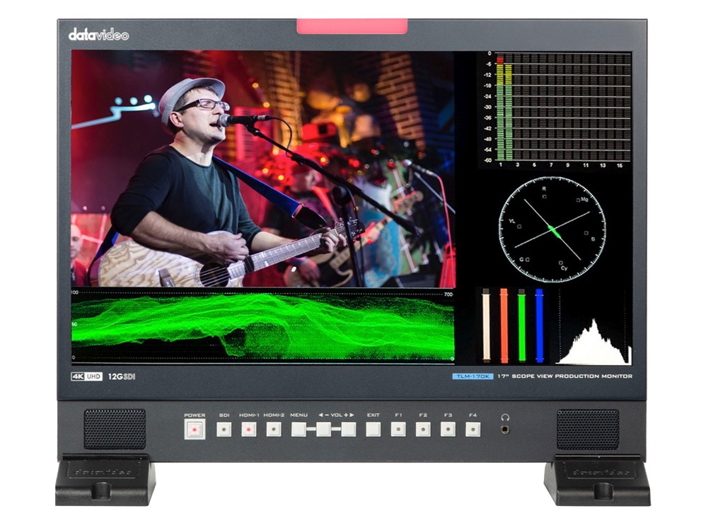 Datavideo TLM-170K 17-inch 4K ScopeView Production Monitor