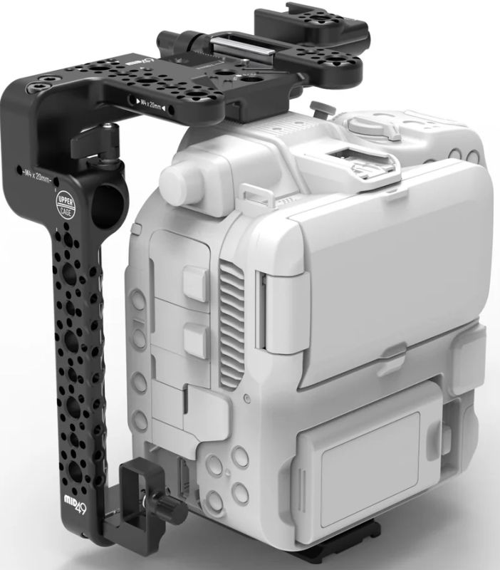 MID49 Upper Cage for Canon C80 SKU: M49-CAG-CAN-C80