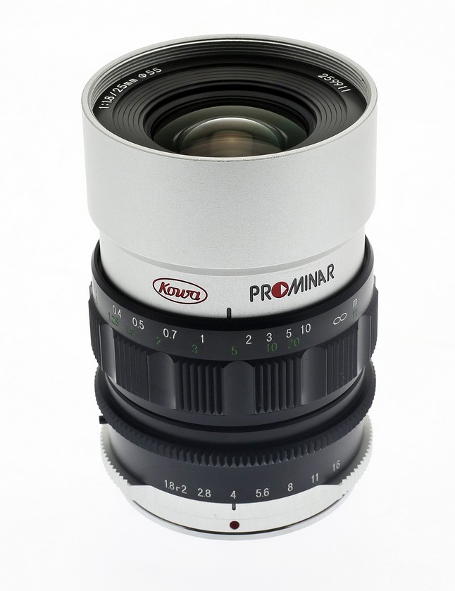Kowa Prominar MFT 25mm F1.8 Standard Lens