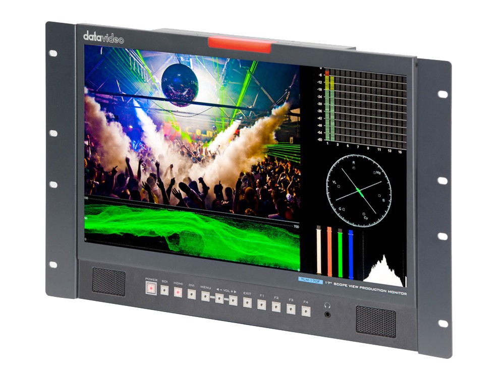 DataVideo TLM-170FR 17-inch ScopeView Production Monitor Rackmount