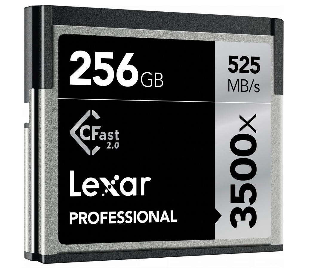 Lexar CFast 2.0 256GB 3500x Professional