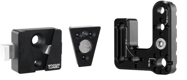 Wooden Camera Offset Mount and V-Lock Kit for Bolt 4K LT TX